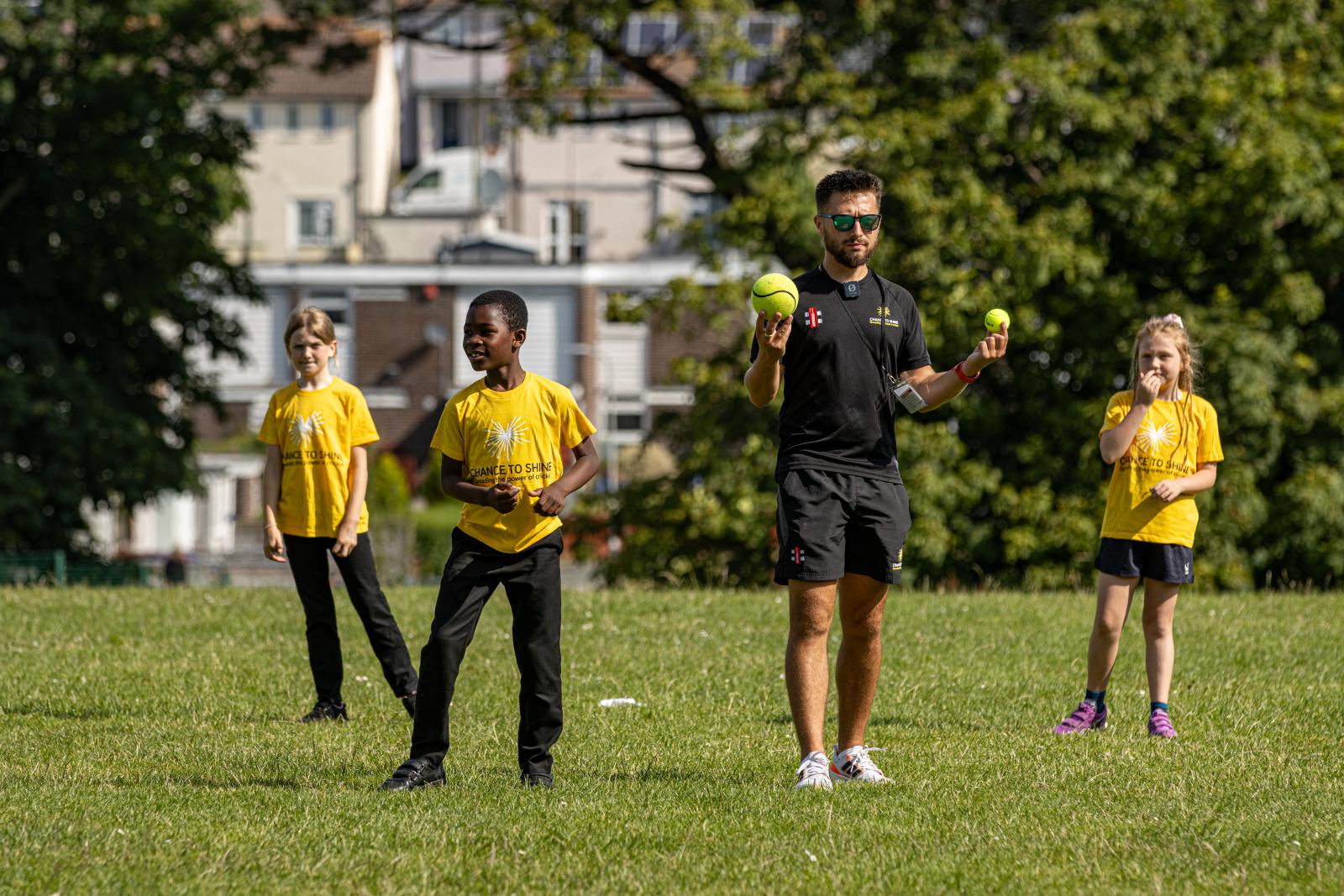Theo Becomes 7 Millionth Child to Receive Chance to Shine Coaching - Devon Cricket